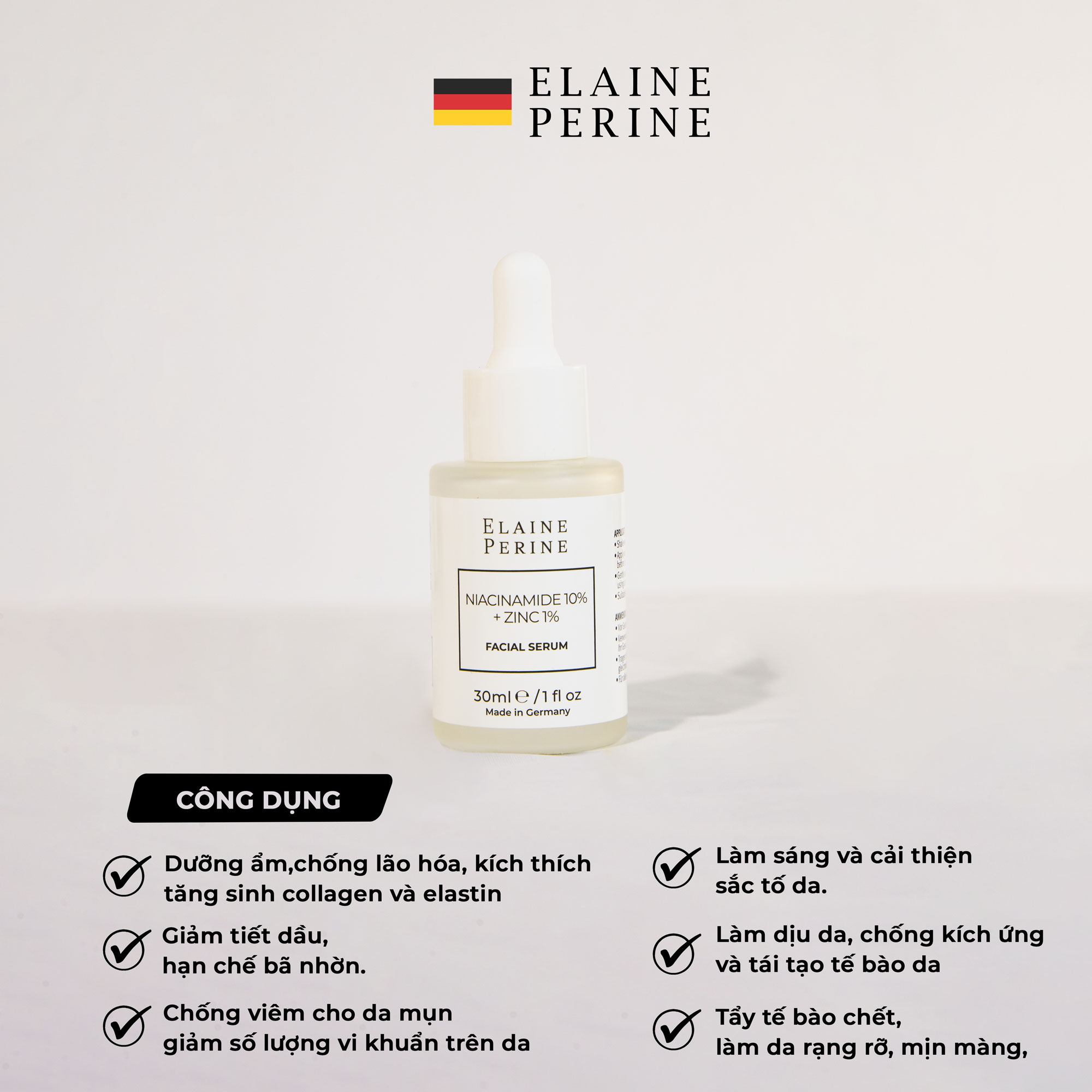 Serum kiểm soát dầu, kháng viêm, kháng khuẩn, hỗ trợ se nhỏ lcl ...