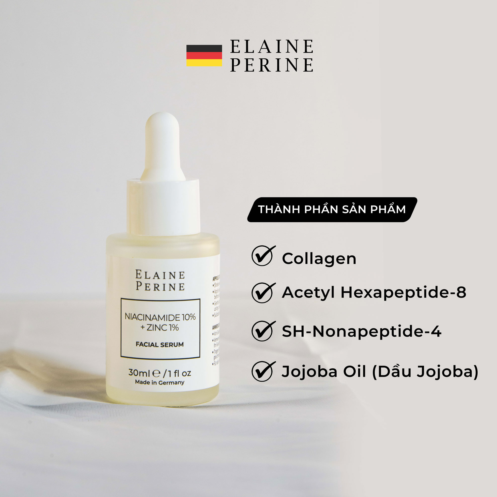 Serum kiểm soát dầu, kháng viêm, kháng khuẩn, hỗ trợ se nhỏ lcl ...